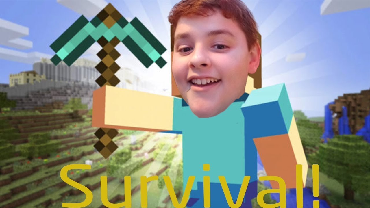 PASSEI 1 NOITE NO MINECRAFT, FOI DEMAIS! - YouTube