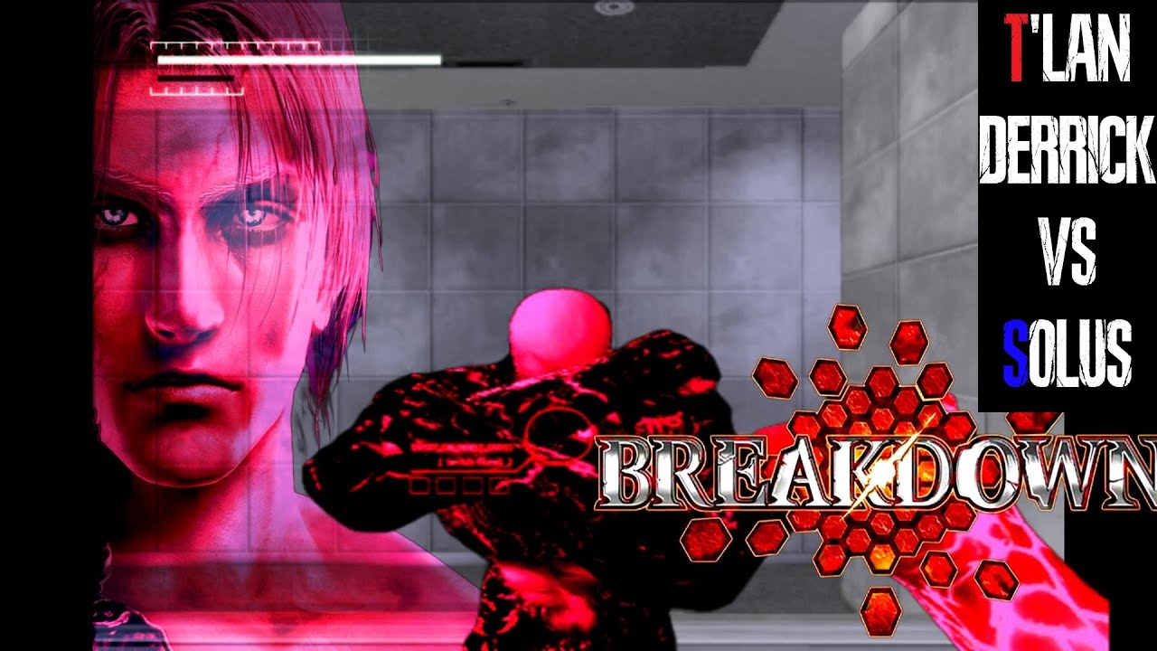 Breakdown Xbox 2004 Gameplay - T'lan Derrick vs Solus - YouTube
