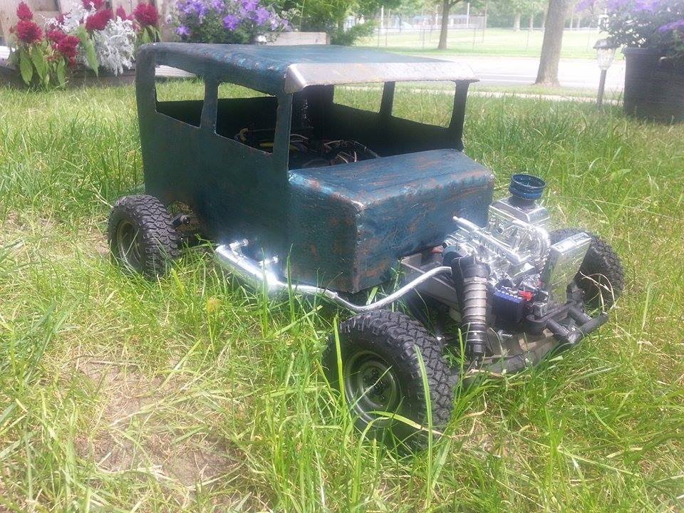 RC MC- 1/10 Scale Custom Metal Rat Rod Project (Part 2 of 2) - YouTube