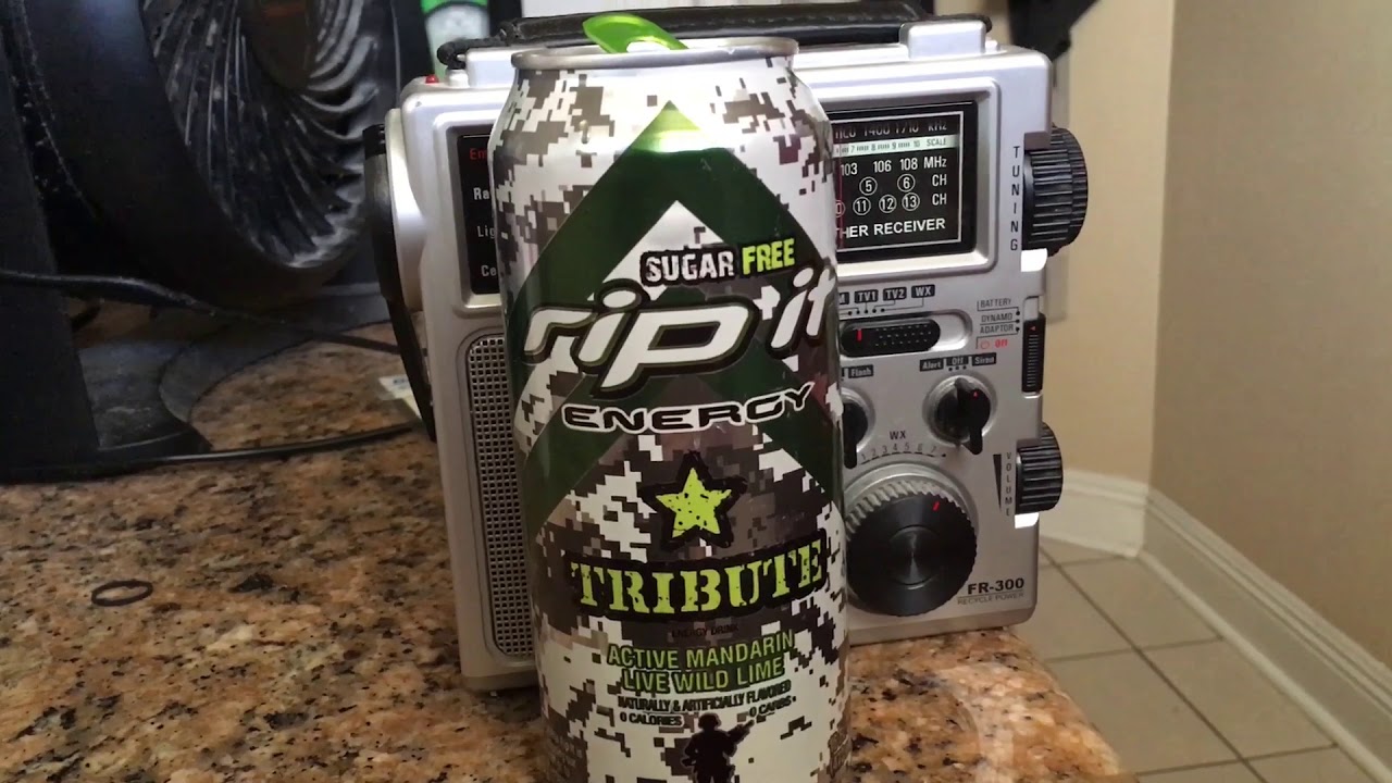 Rip It Sugar Free Tribute Review - Energy Drink - YouTube
