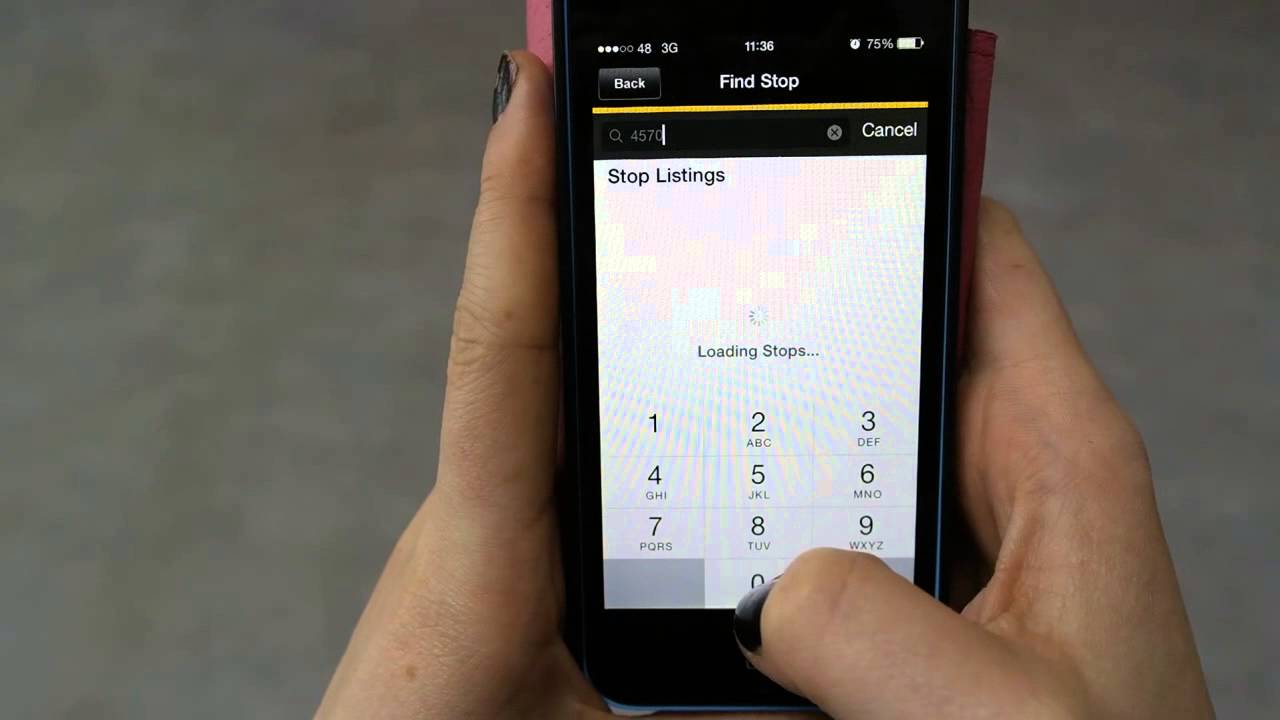 How to use the dublin bus app - YouTube