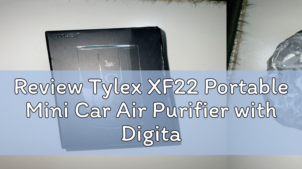 Review Tylex XF22 Portable Mini Car Air Purifier with Digital LED ...
