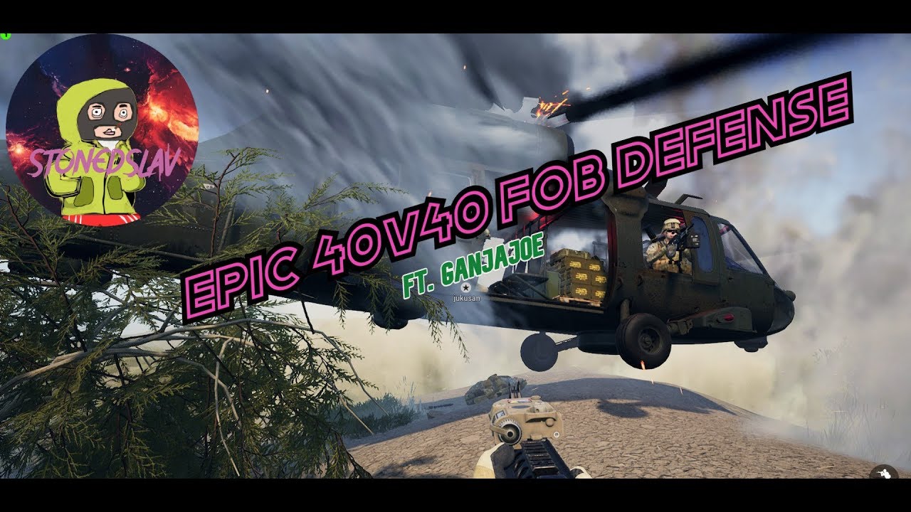 Epic 40v40 FOB defense |Squad - YouTube