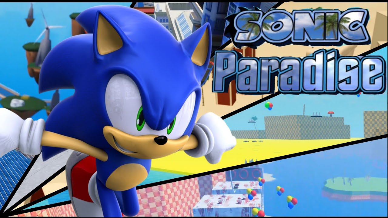 Sonic Paradise - New Stages (Sonic Roblox Fangame) - YouTube