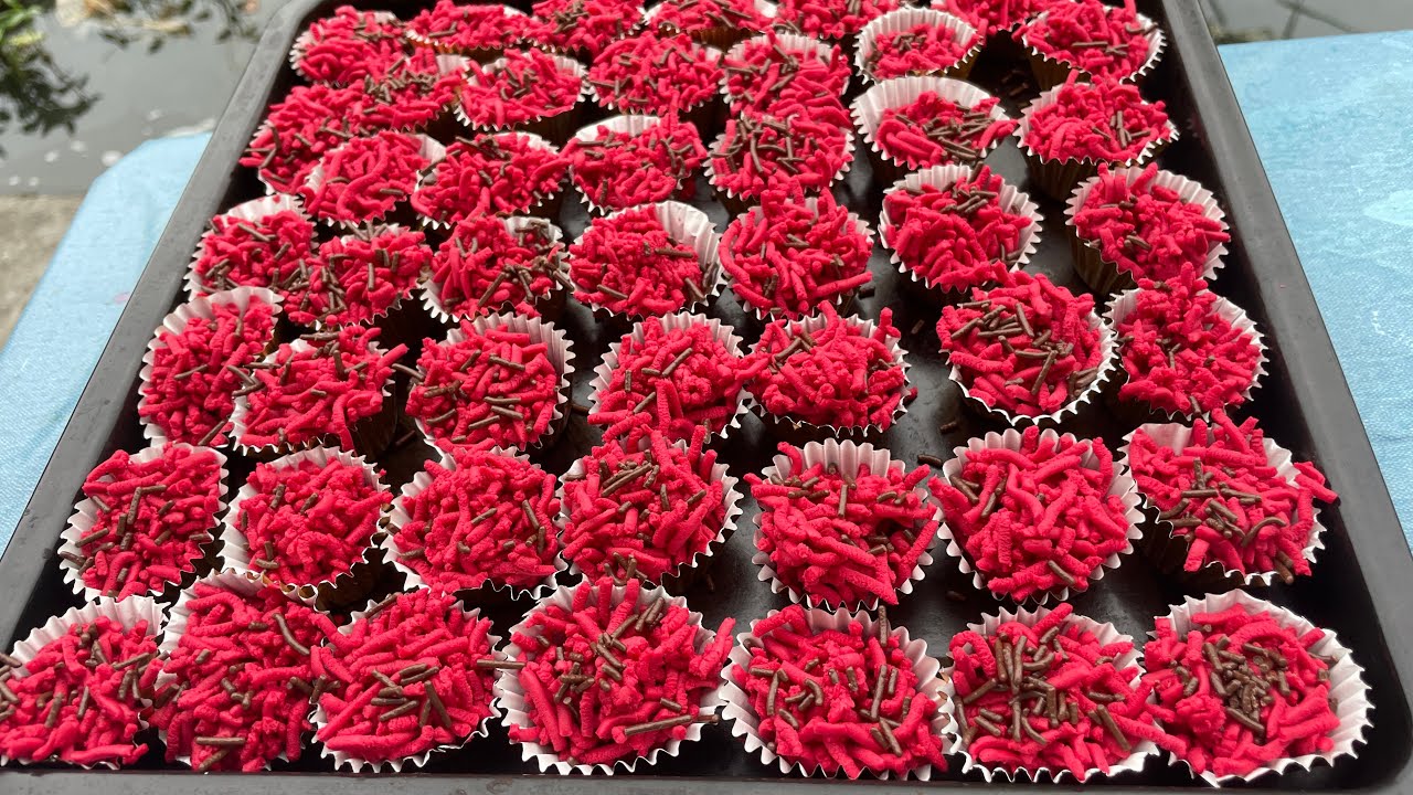 KUIH RAYA 2025 | BISKUT SARANG SEMUT RED VELVET | SUKATAN CAWAN YANG ...