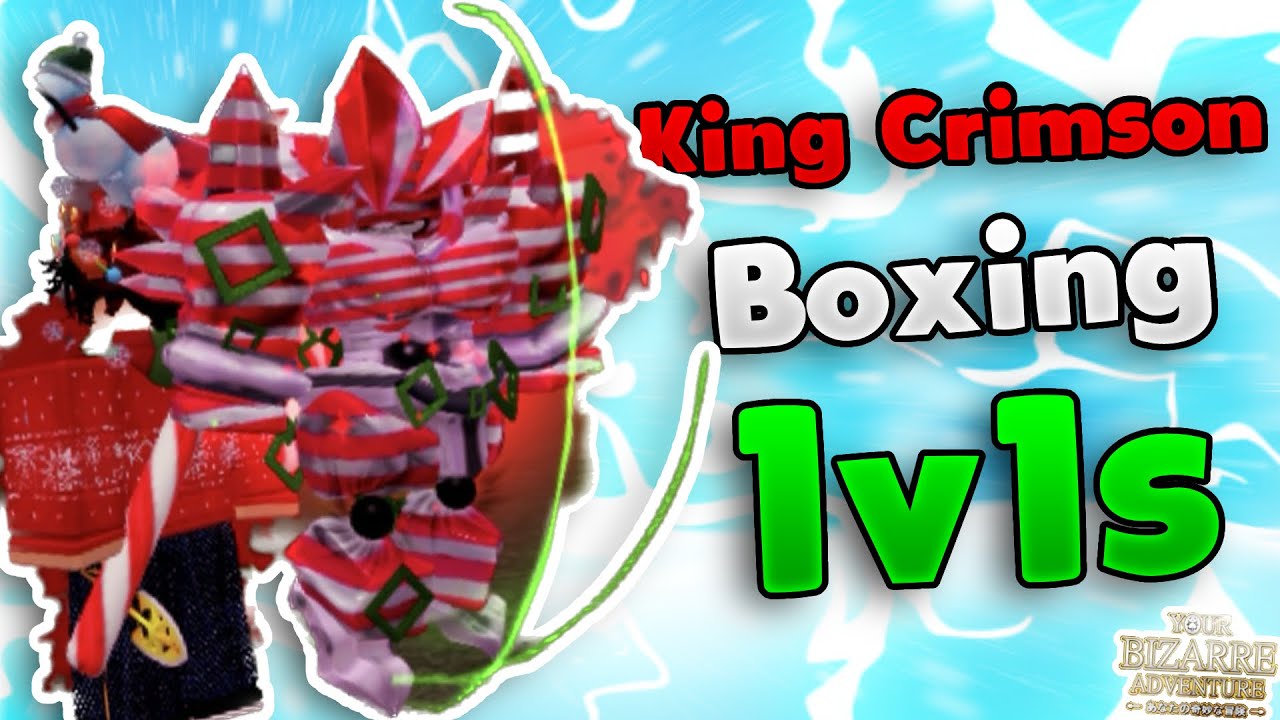 [YBA] Peppermint Crimson + Boxing 1v1s! - YouTube