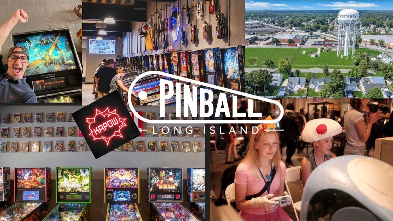 Kapows Arcade Adventures, Pinball Long Island, Patchogue NY, August ...