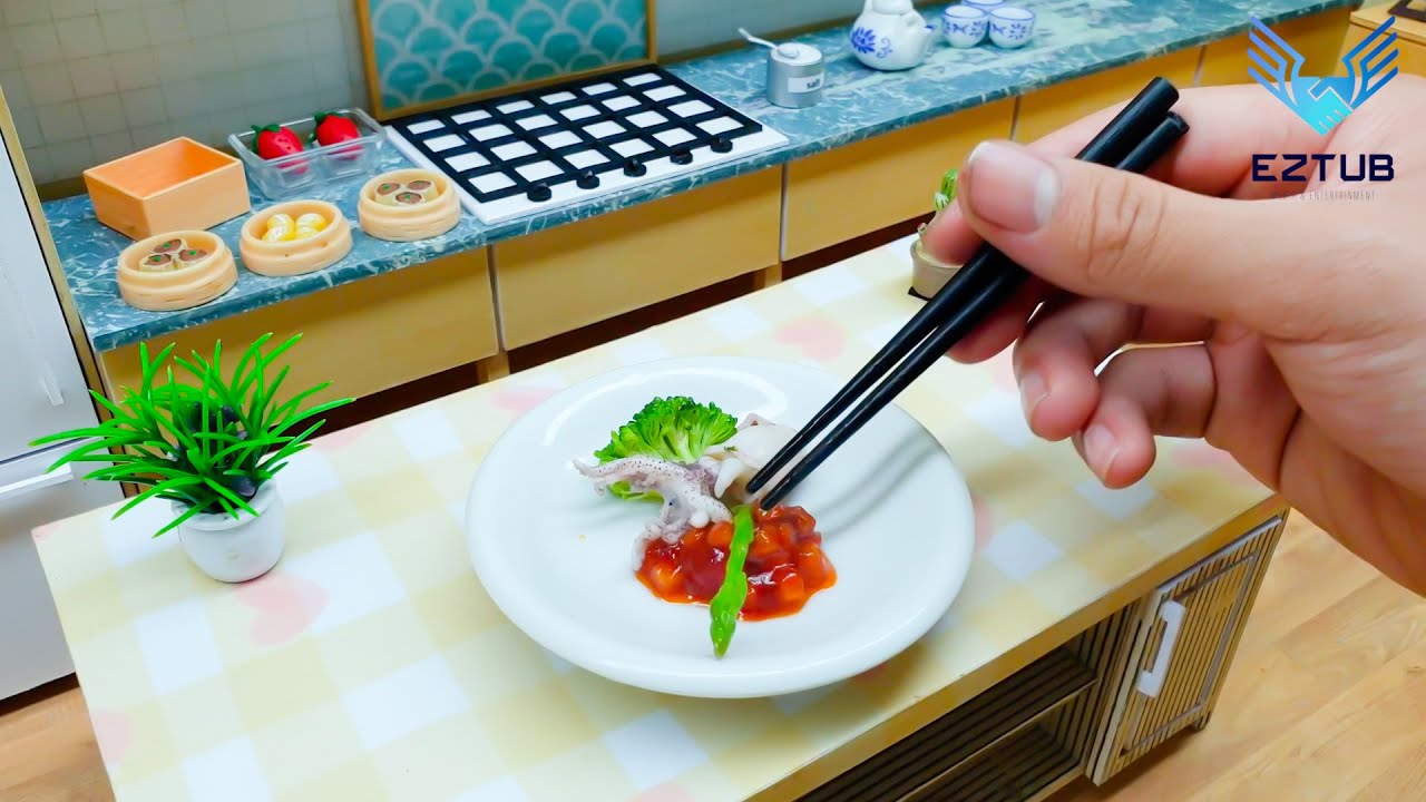 Build The Dishes Baby Corn With Tomato Sauce Stir Fried Vegetables ...