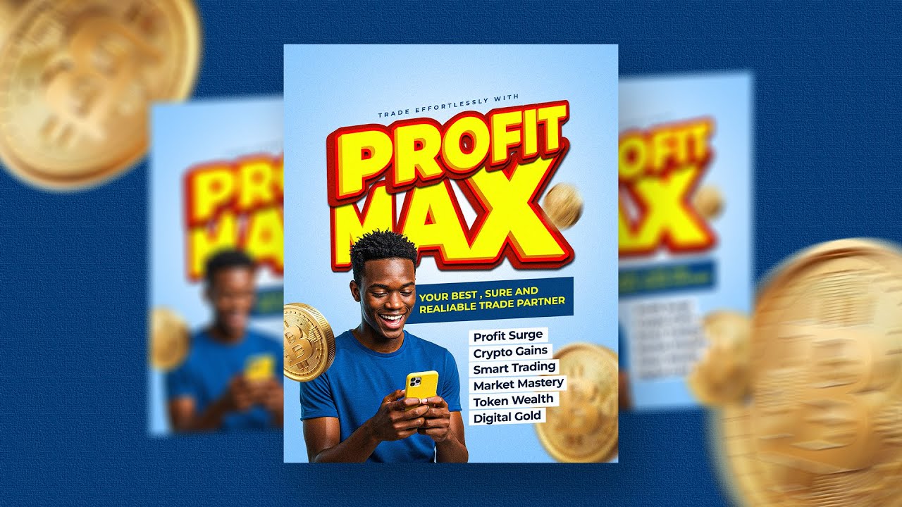 How To Make Professional Profit Max Crypto Poster For All Social Media ...
