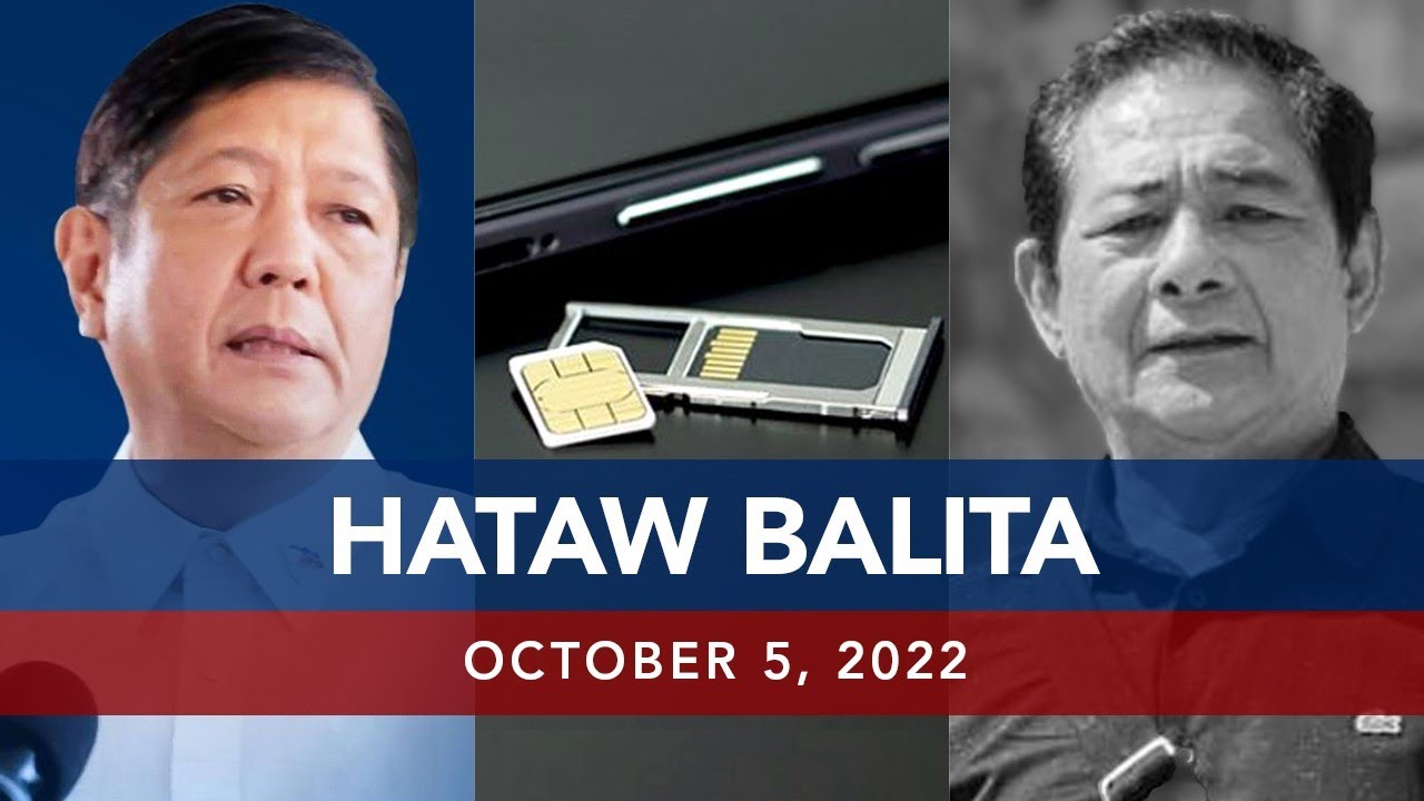 UNTV: Hataw Balita Pilipinas | October 5, 2022 - YouTube