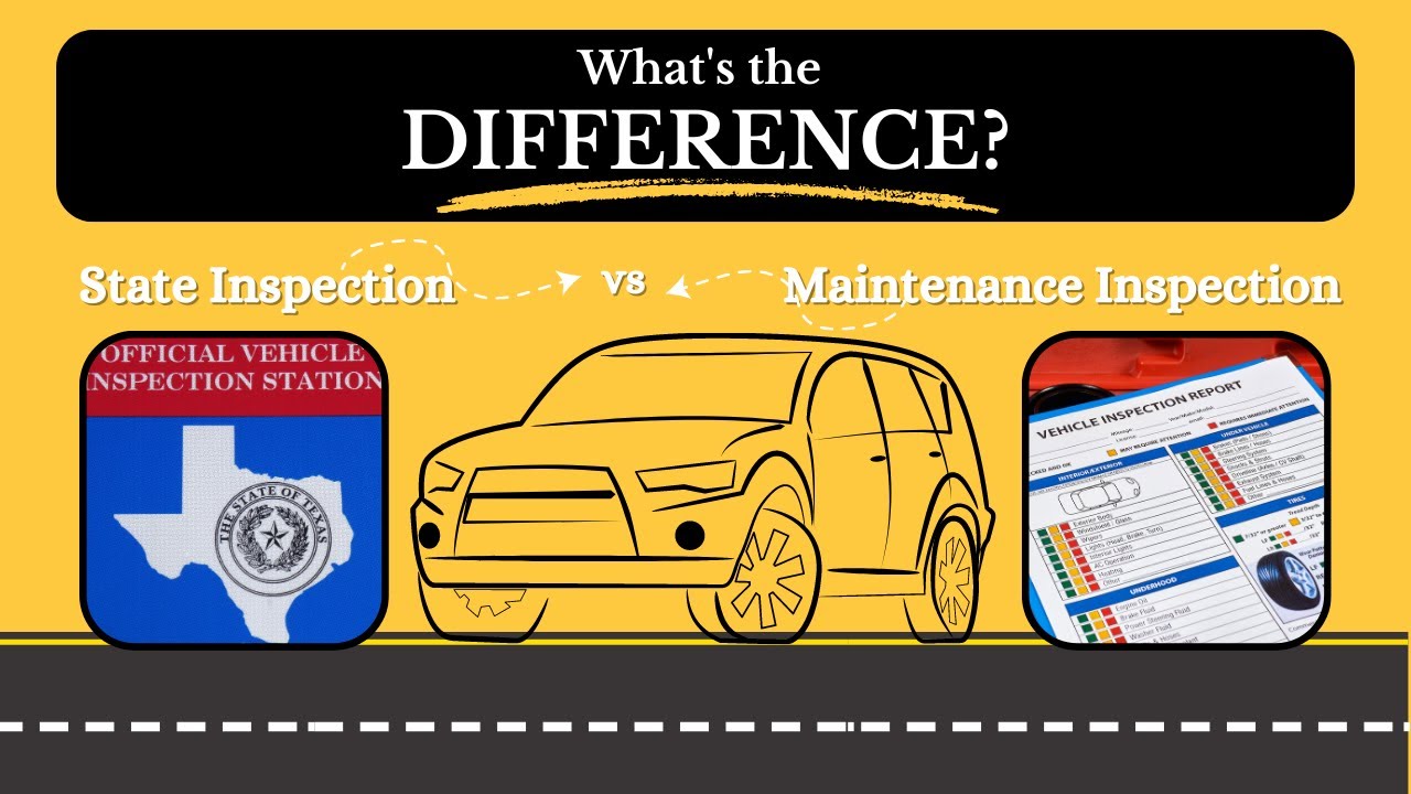 State Inspection vs. Maintenance Inspection: Unveiling the Key ...