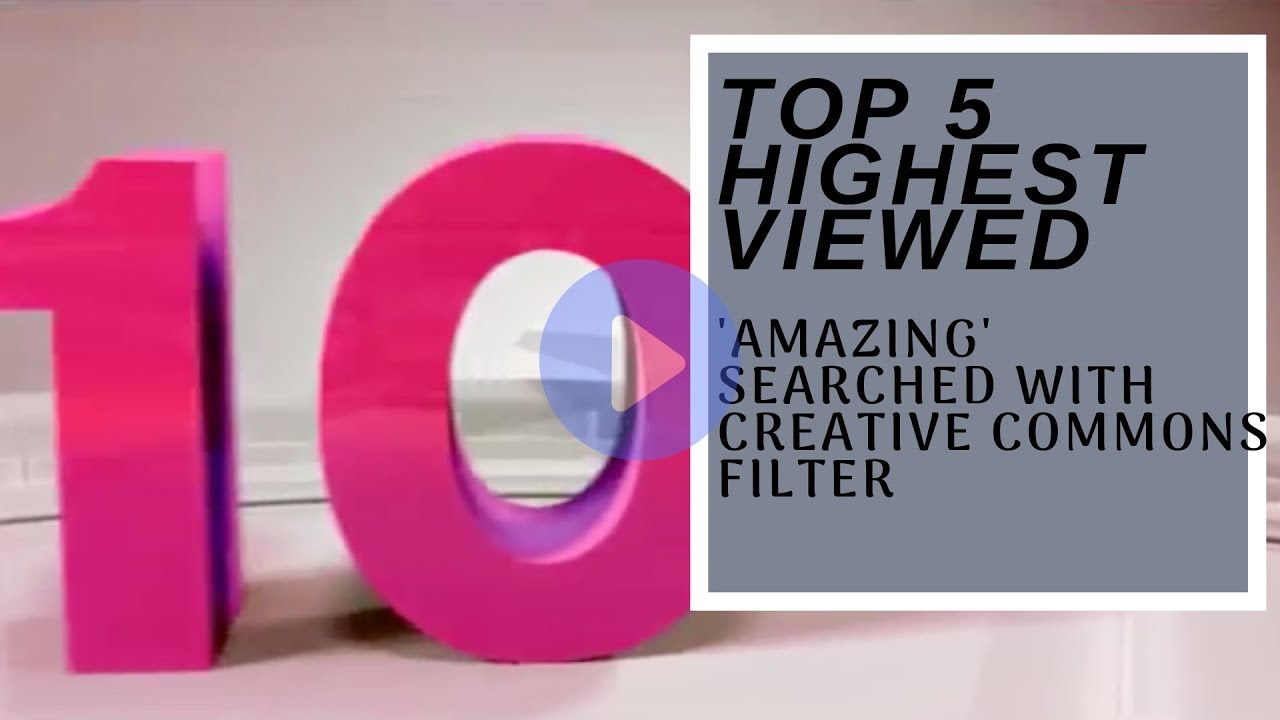 'AMAZING' creative commons most viewed videos ans some you WONT believe ...
