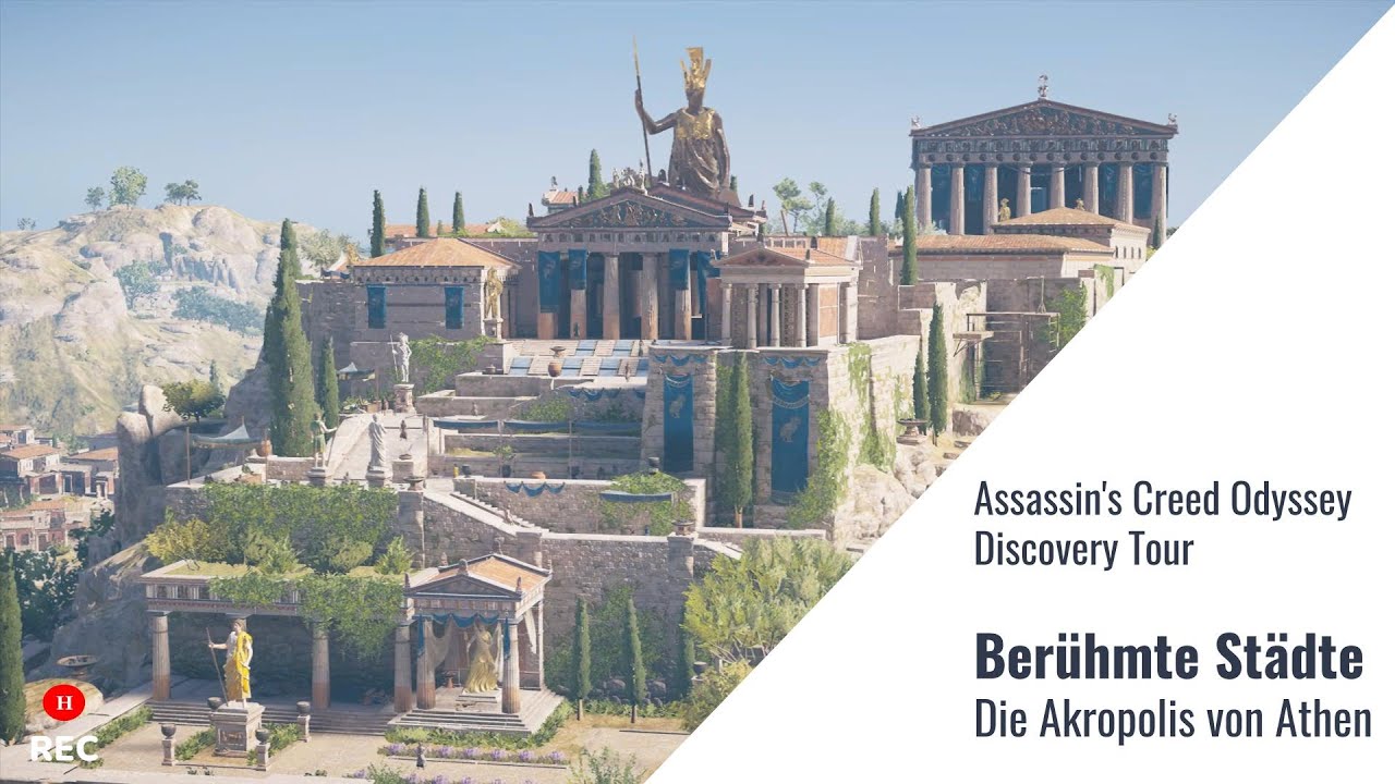 Die Akropolis von Athen - AC Odyssey - Berühmte Städte - YouTube