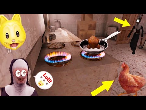 Cooking Fried Chicken For Evil Nun / Evil Nun version 1.5.3 - YouTube