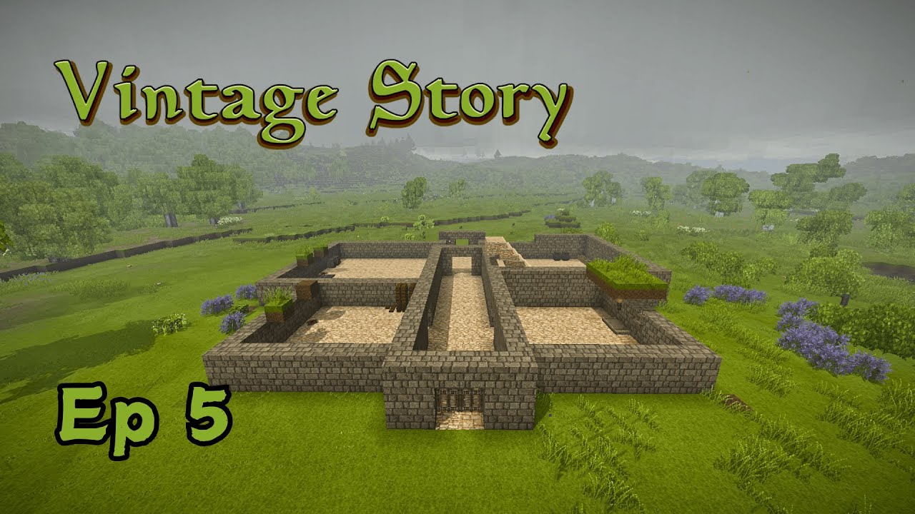 Building Our Castle House | Vintage Story | Ep 5 - YouTube