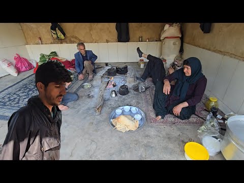 Big problem for father's eyes😥😥. Severe storm in the mountains.