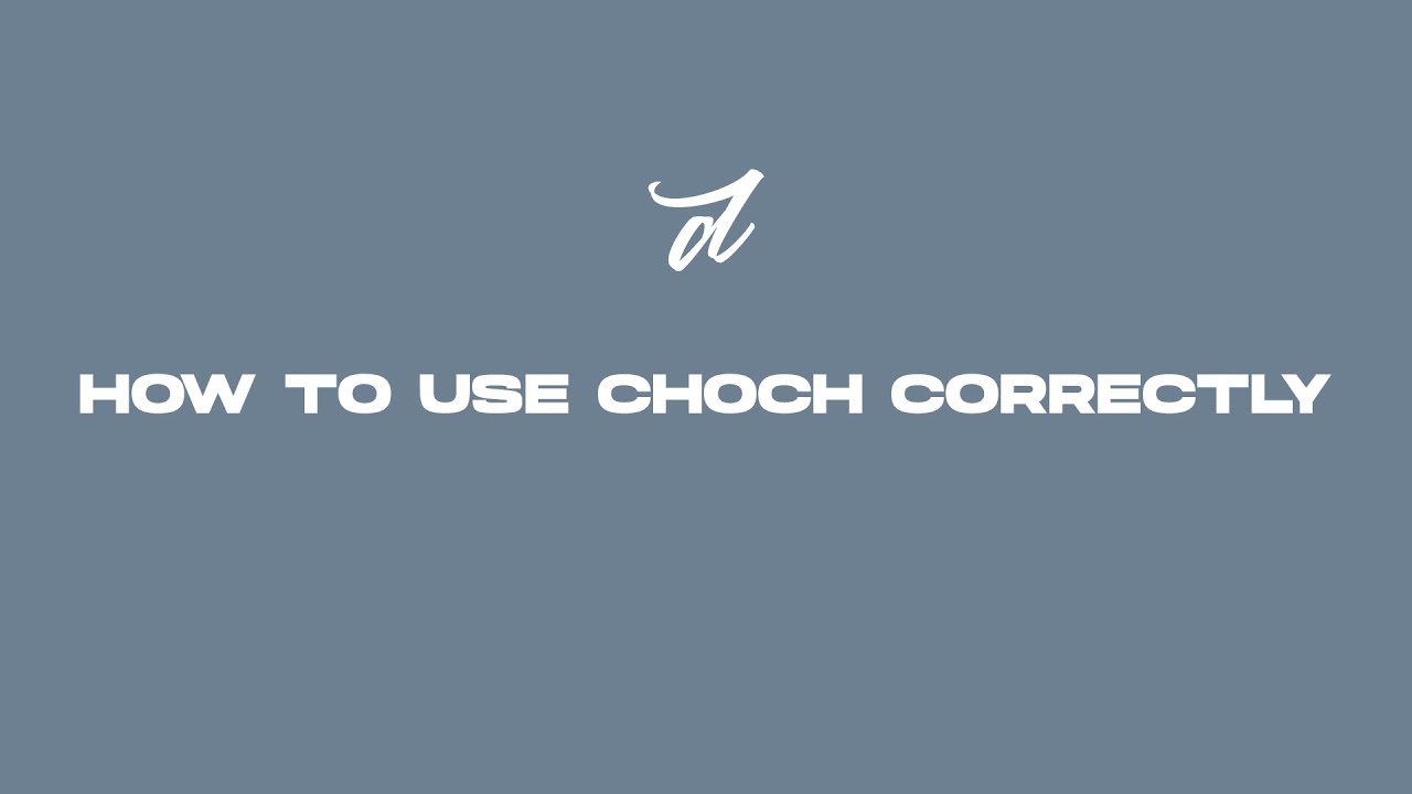 How to use CHOCH correctly! - YouTube