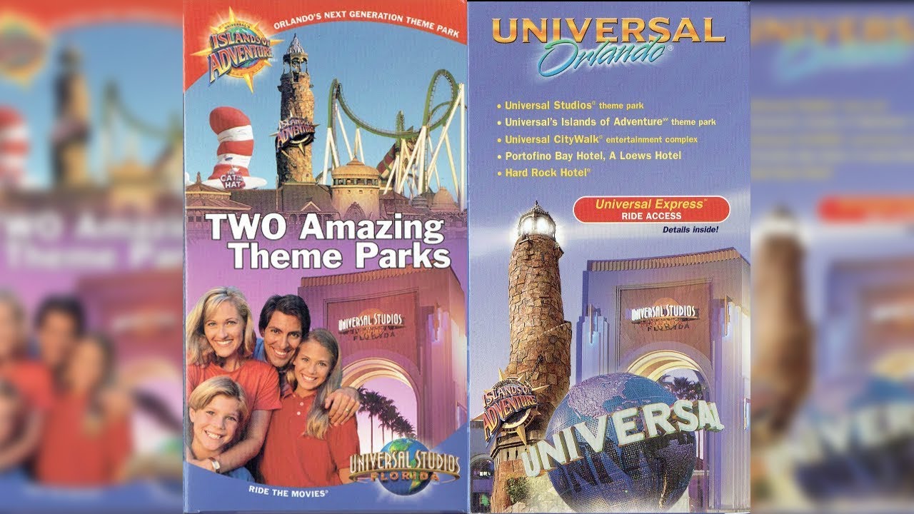 Universal Studios Orlando Vacation Planning VHS (2000) - YouTube