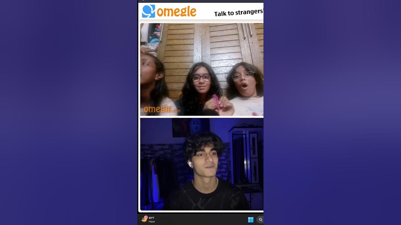 when manav on Omegle, girls like ,,aiihii me to pagal ho gayi , #new #shortvideo #omegle #viral ...