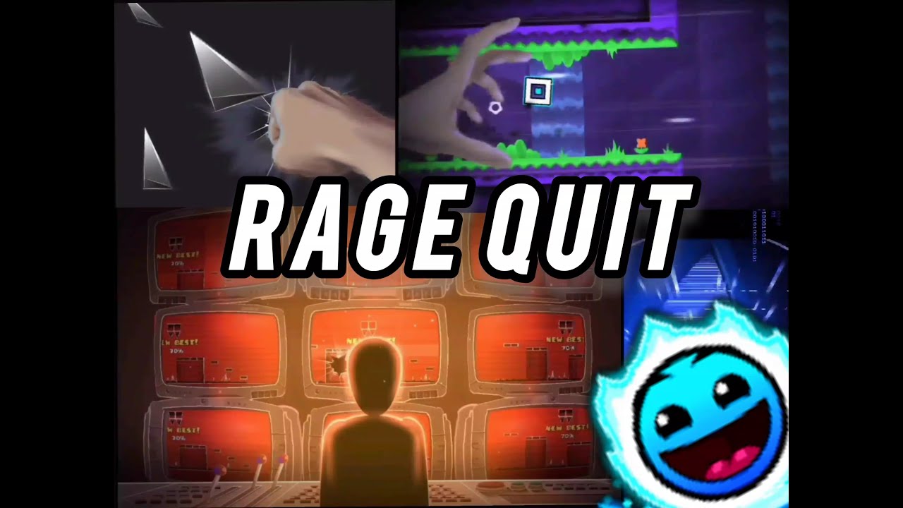 RAGE QUIT | BY BLI | GEOMETRY DASH MYTHIC LEVEL - YouTube
