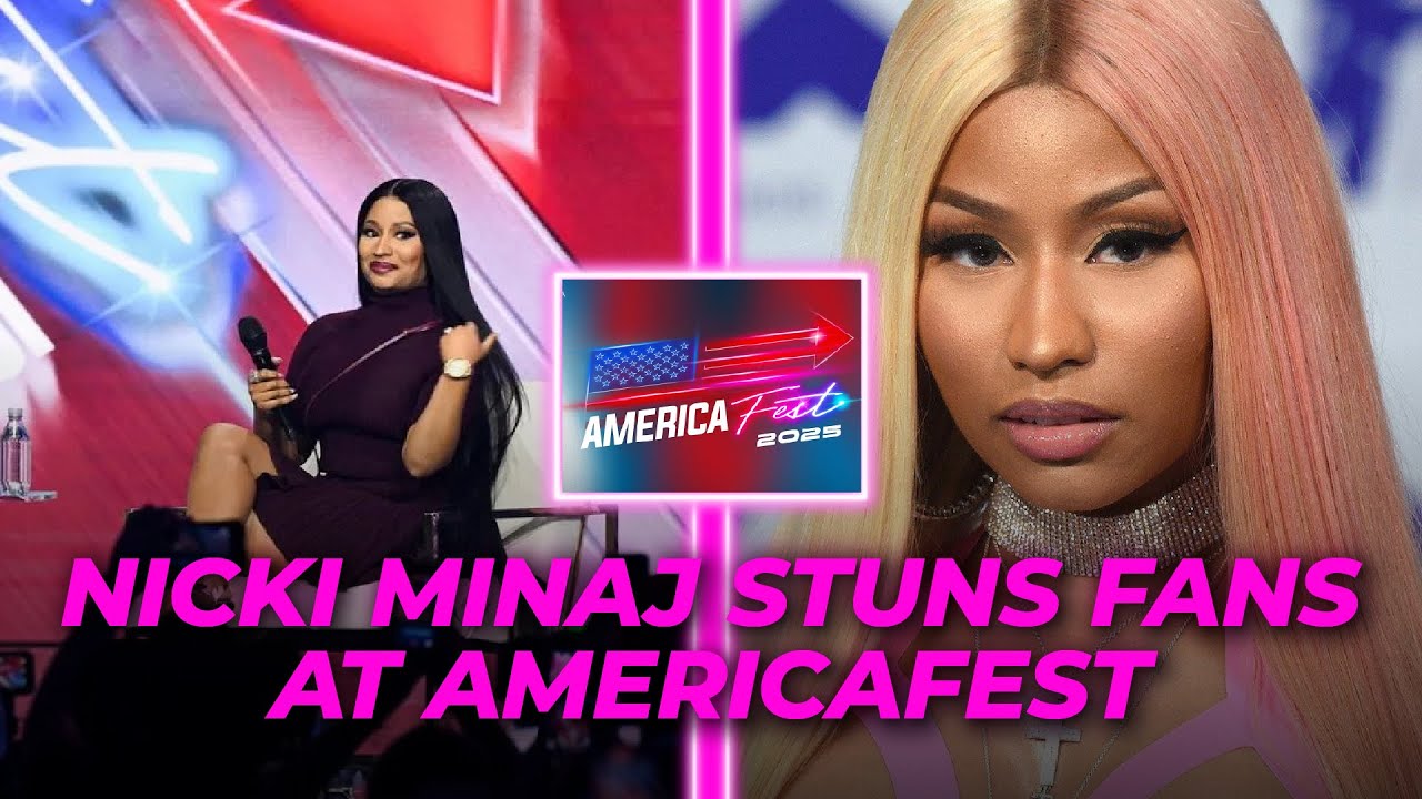 Nicki Minaj Goes Full Political At Americafest — Fans React Youtube