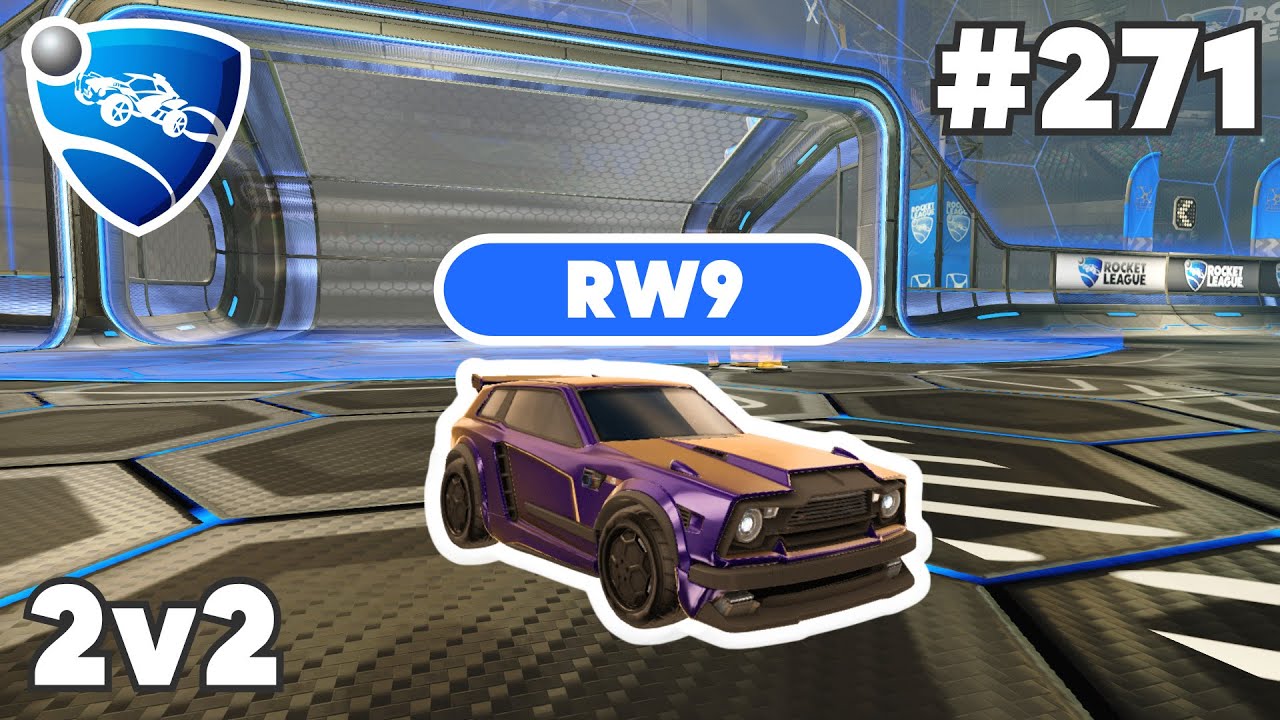 Rw9. Ranked 2v2 PRO Replay #271 - Rocket League Replays - YouTube