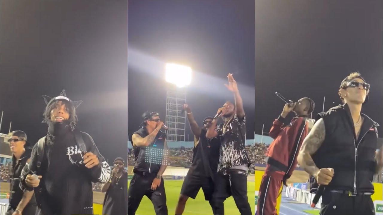 RVSSIAN PERFORMANCE WITH ALL THE ARTISTS ON HIS DUTTY MONEY RIDDIM AT ...