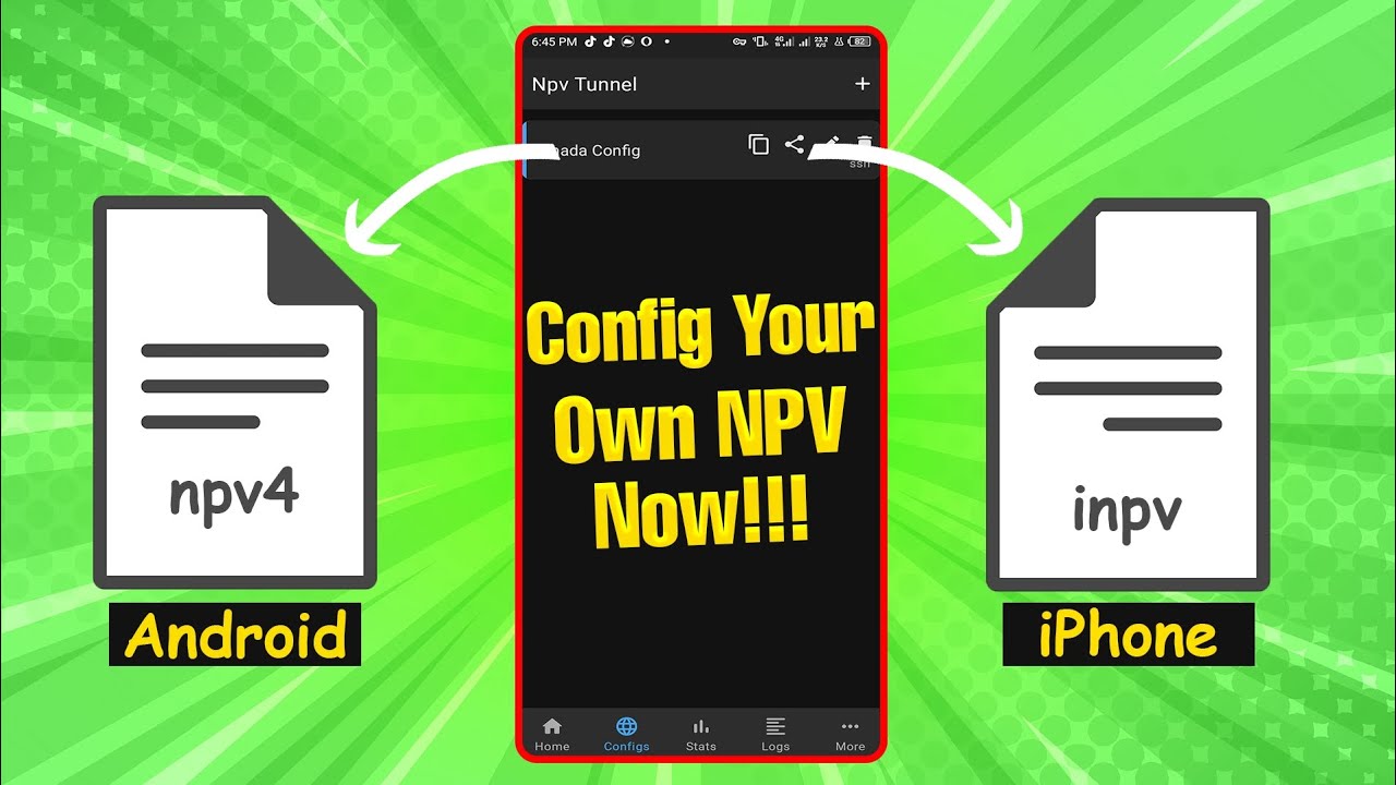 SSH Configuration for INPV and NPV4 File in NapsternetV - YouTube