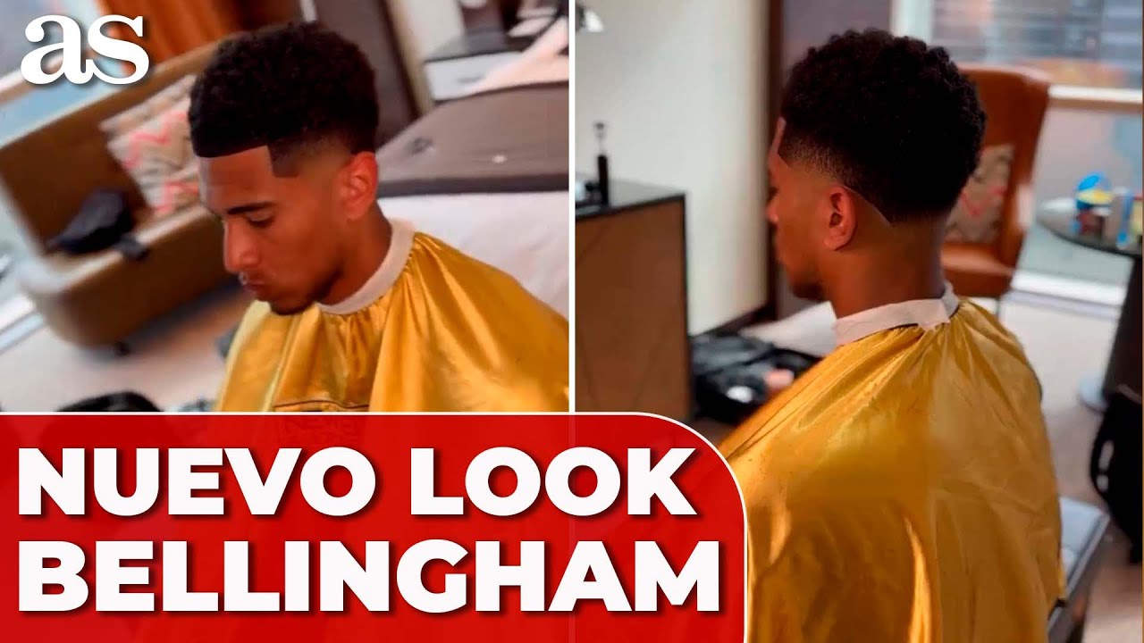 El hermano de CAMAVINGA corta el pelo a BELLINGHAM antes de 'EL CLÁSICO ...