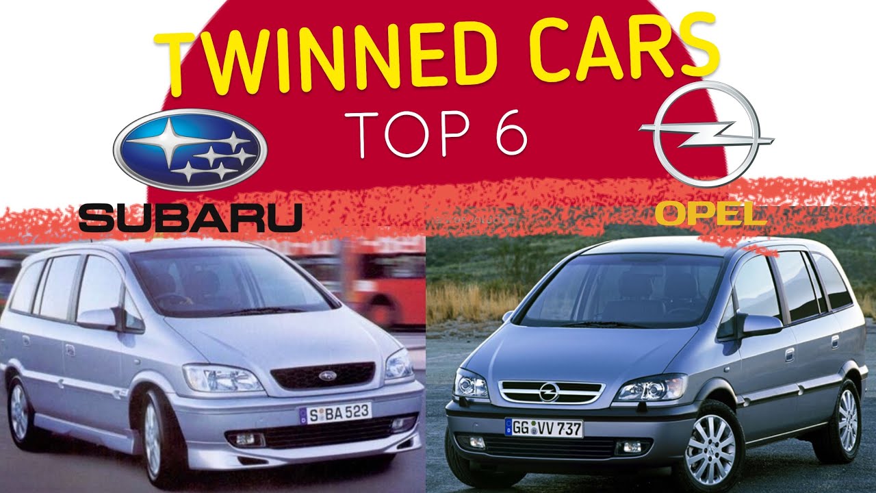 6 CARS THAT ARE TWINNED WITH OTHERS. - YouTube