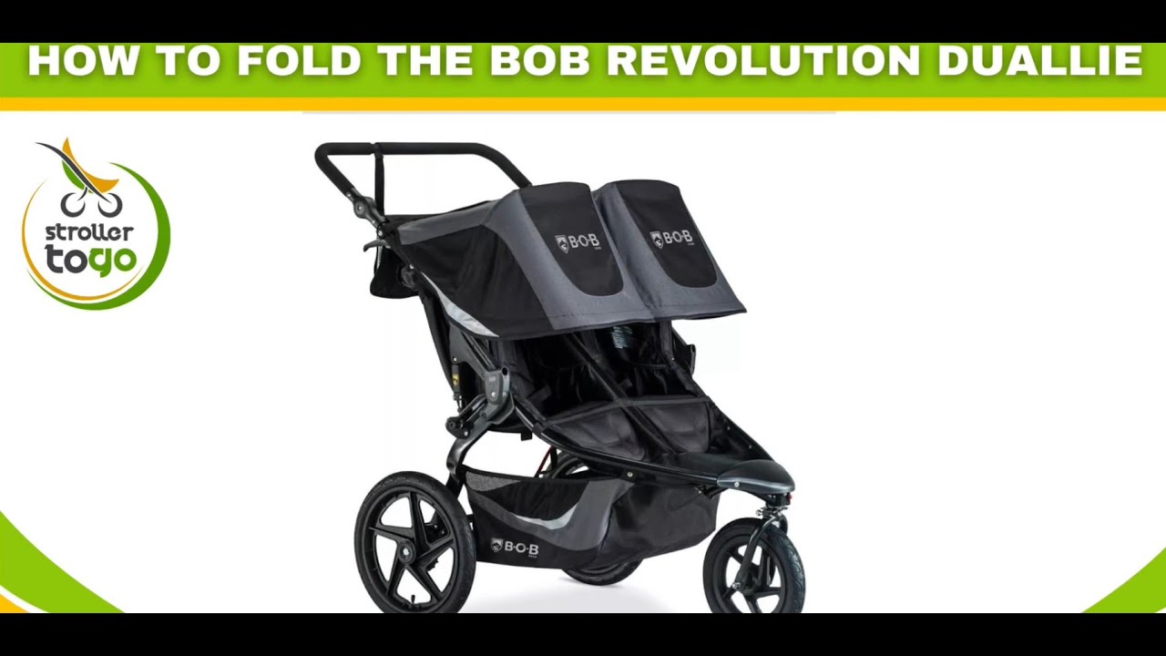 Stroller To Go Bob Revolution Duallie Instructions - YouTube