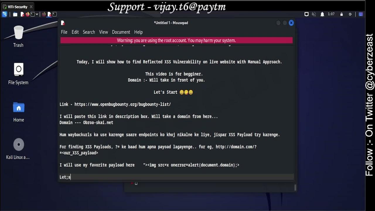 Cross-Site Scripting (XSS) - Explained | How to find Reflected XSS - Manually | POC | ViTi ...
