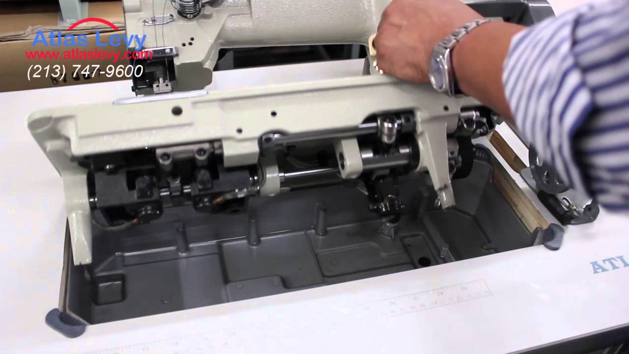 Putting head on a sewing machine 2 - YouTube