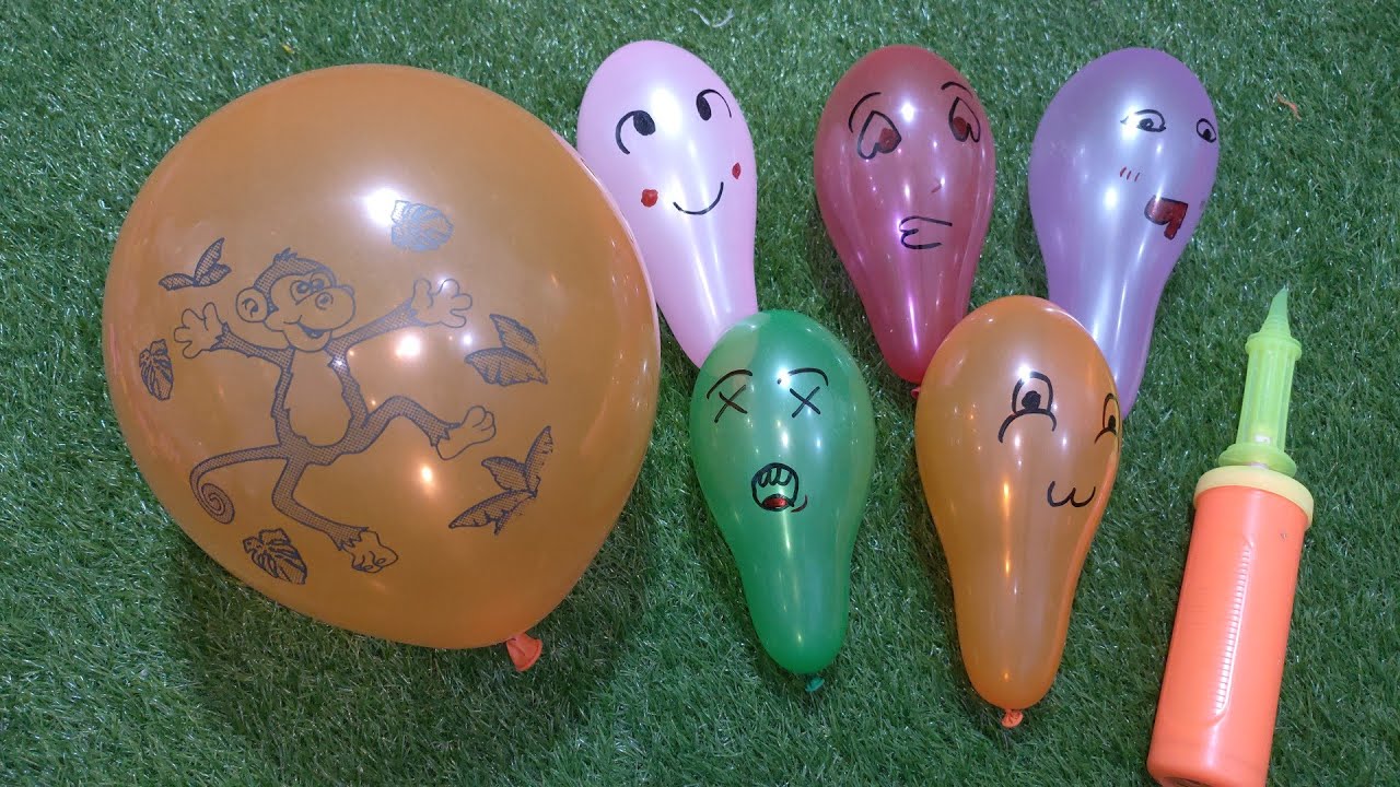 Lots Of Many Colorful Balloon Play | Fun - YouTube