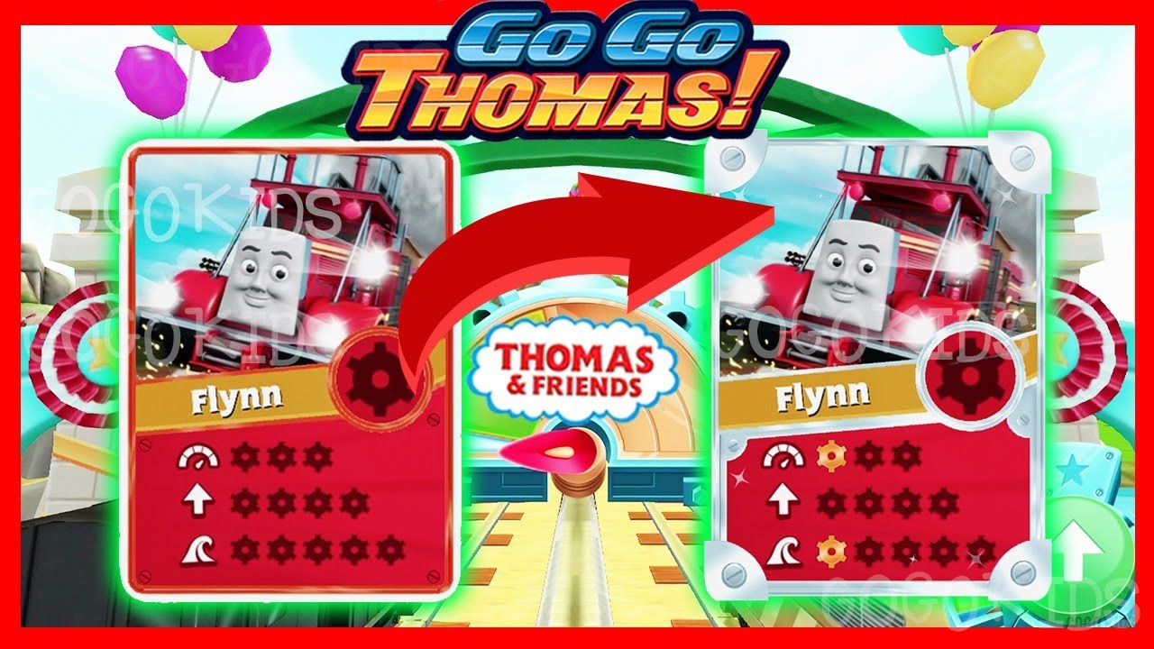 Flynn Evolves to SILVER Flynn! Speed Booster - Thomas & Friends: Go Go ...
