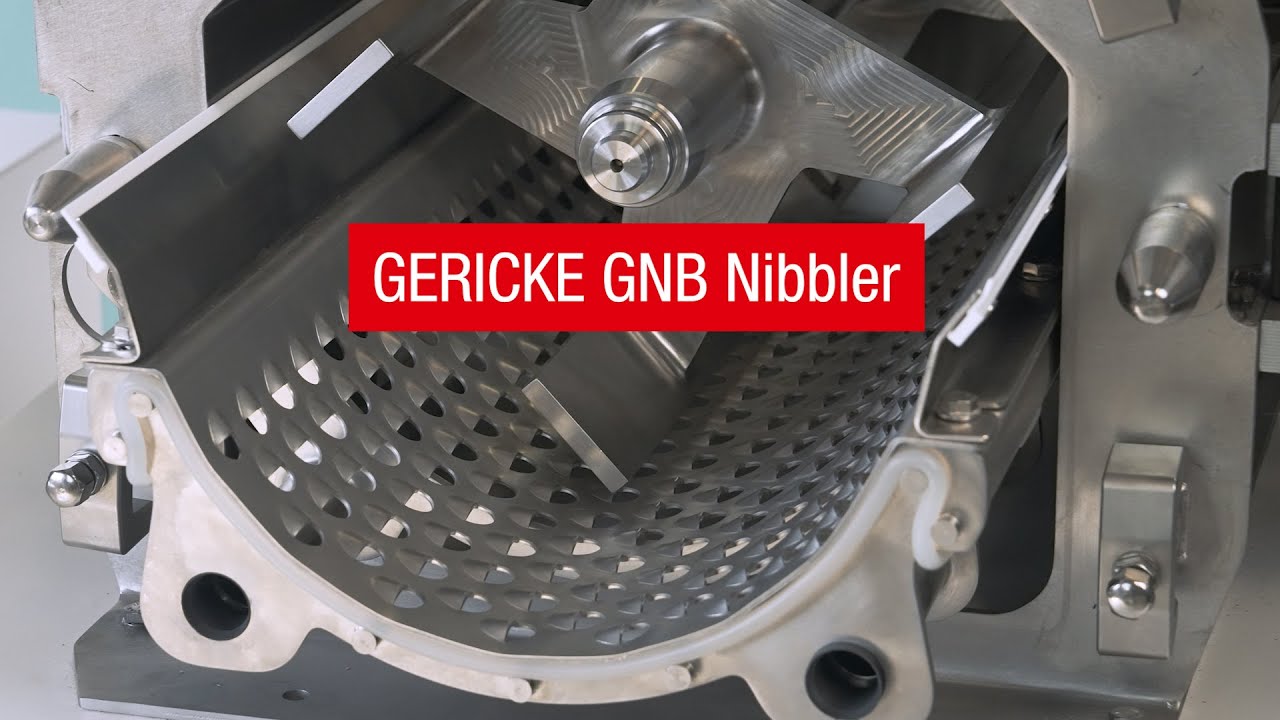 Nibbler and Deagglomerator Gericke GNB - YouTube