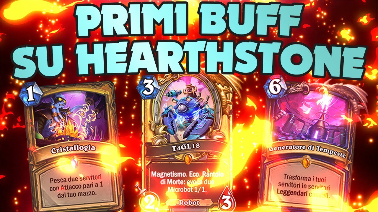 INCREDIBILE Primissimi BUFF della Blizzard su hearthstone e nuova ...