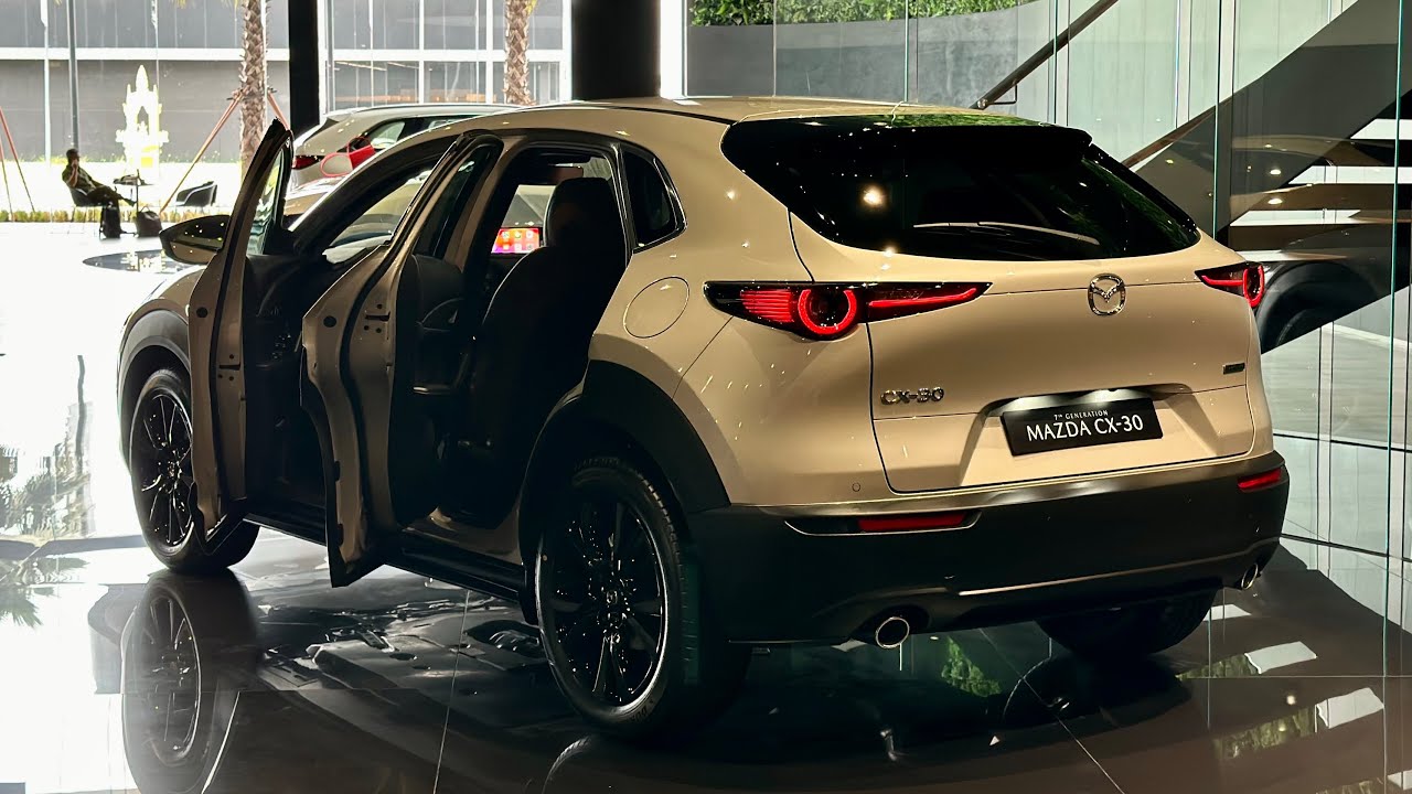 All New 2025 Mazda CX30 Sport SUV Review Interior and Exterior - YouTube