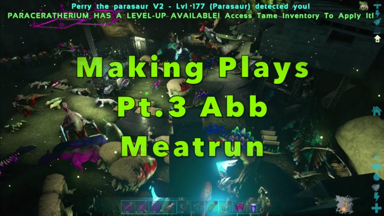 Making Plays (Pt.3) ABB MEATRUN | ARK: Xbox Official PVP - YouTube