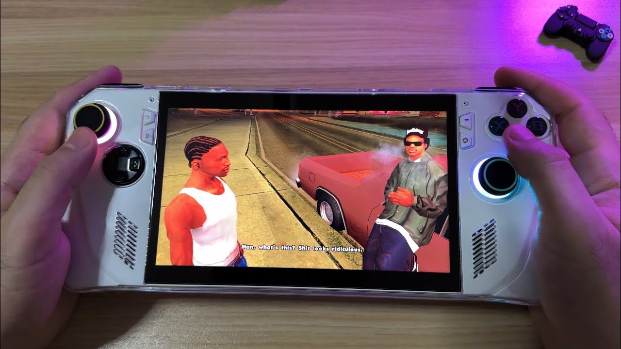 GTA San Andreas | Asus Rog Ally handheld gameplay | 1080p, 60FPS - YouTube