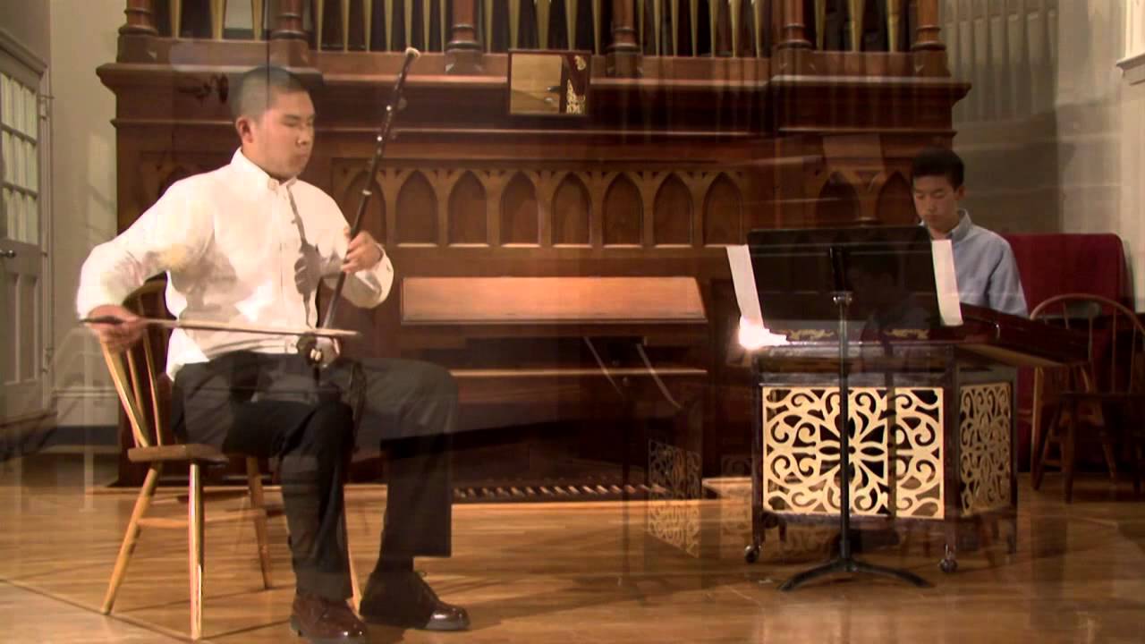 Beautiful Yangqin (Chinese Hammered Dulcimer) & ErHu Duet! - YouTube