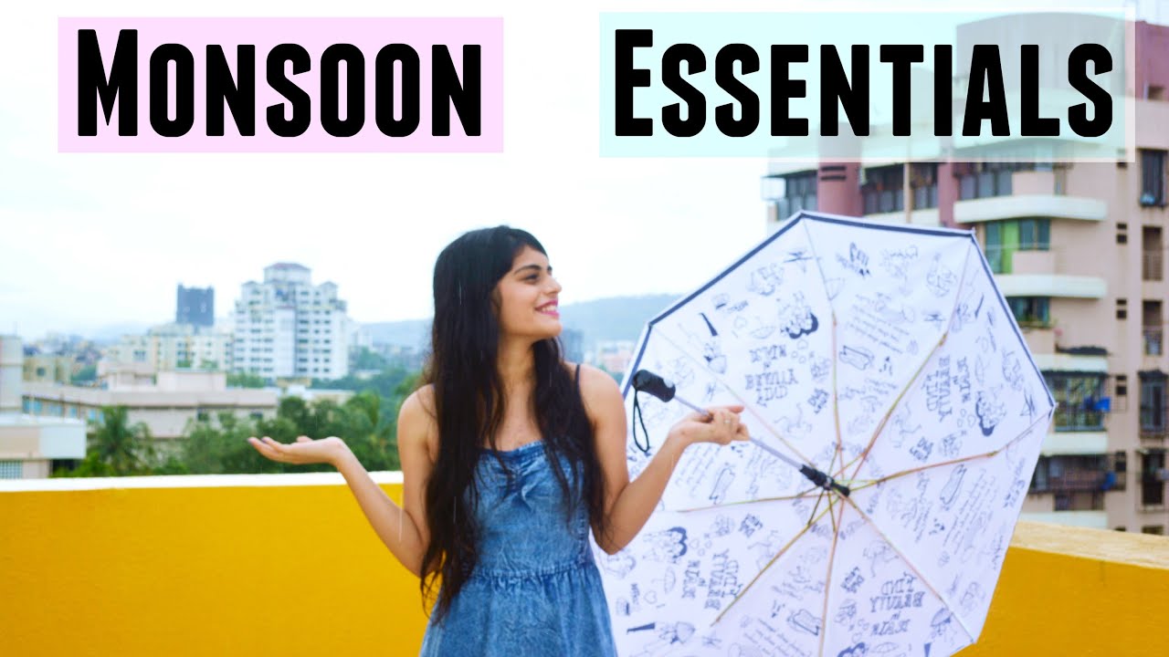 My Monsoon Essentials 2015 - YouTube