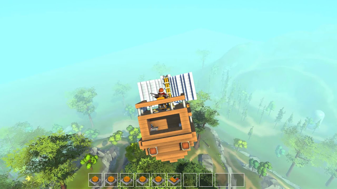 Летучий Голландец (летающий корабль\flying ship) в игре Scrap Mechanic ...