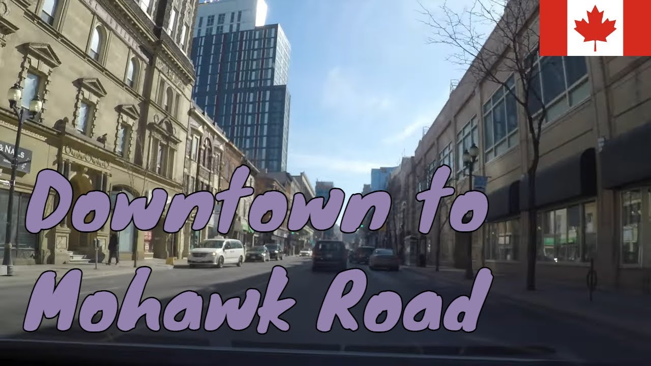 Driving up the Hamilton Mountain (via Beckett Drive) - YouTube