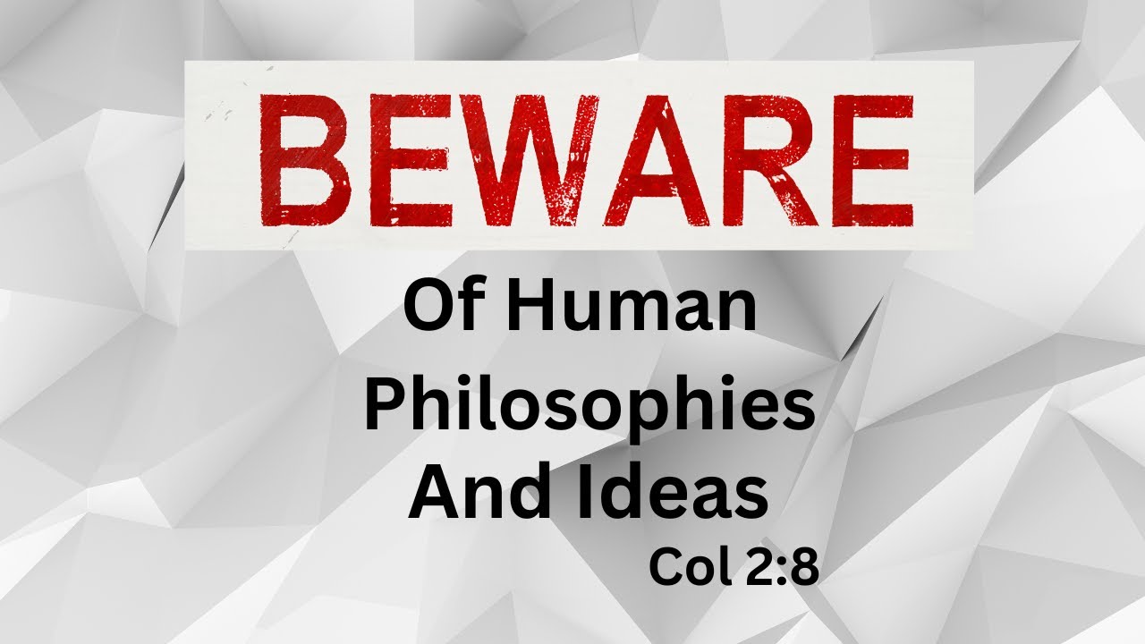 𝐁𝐞𝐰𝐚𝐫𝐞 𝐎𝐟 𝐇𝐮𝐦𝐚𝐧 𝐏𝐡𝐢𝐥𝐨𝐬𝐨𝐩𝐡𝐲 𝐀𝐧𝐝 𝐈𝐝𝐞𝐚𝐬 - YouTube