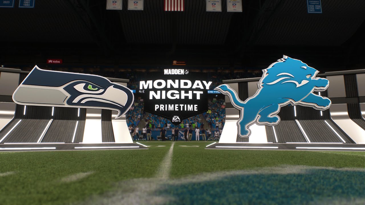 Seattle Seahawks vs. Detroit Lions | NFL 2024 Week 4 Gameplay - YouTube