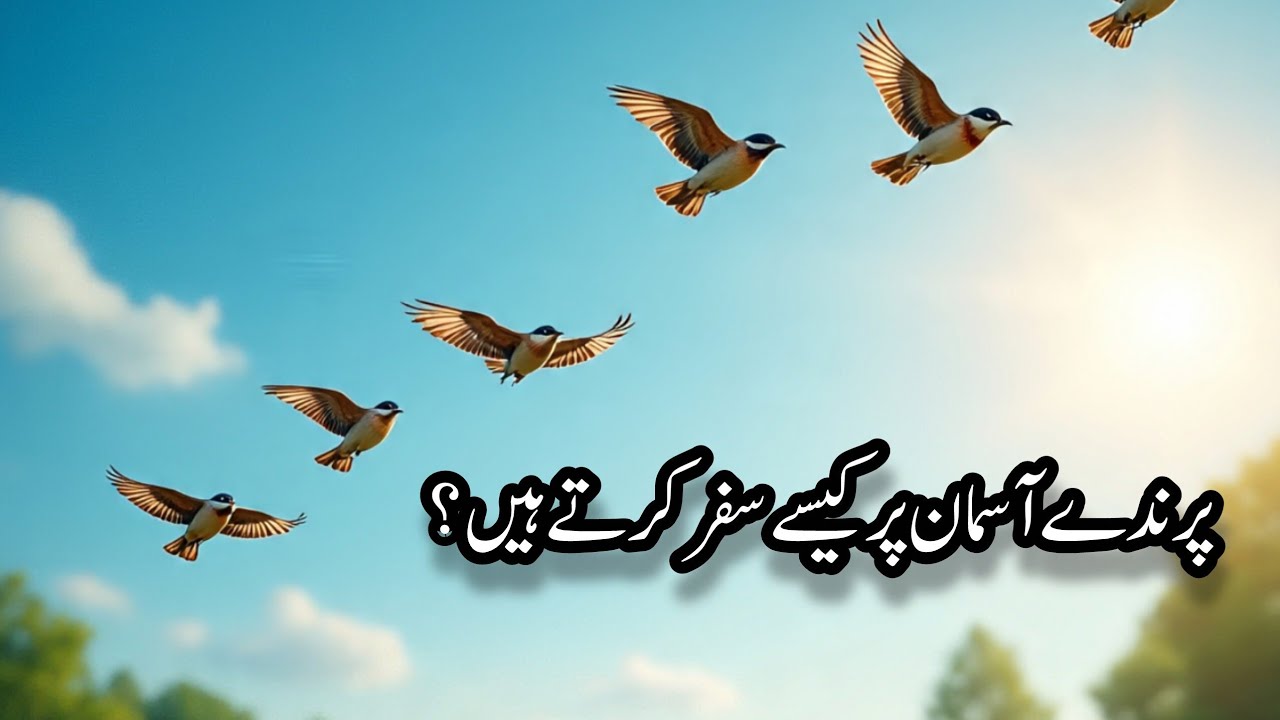 How birds fly on the sky? - YouTube