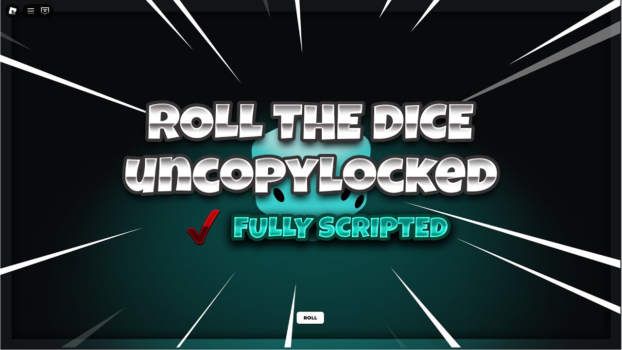 [UNCOPYLOCKED] Roll The Dice Roblox Game FULLY SCRIPTED - YouTube