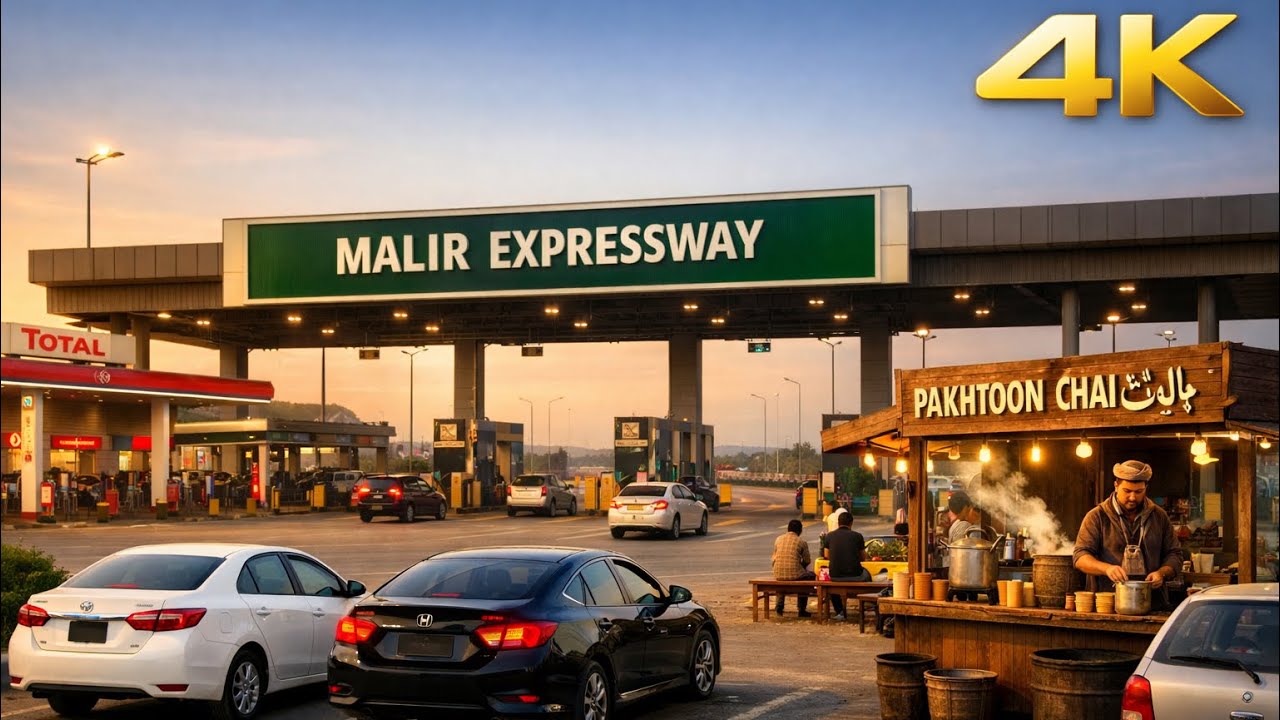 Malir Expressway - Karachi Unbelievable 4K road drive 🇵🇰 - YouTube