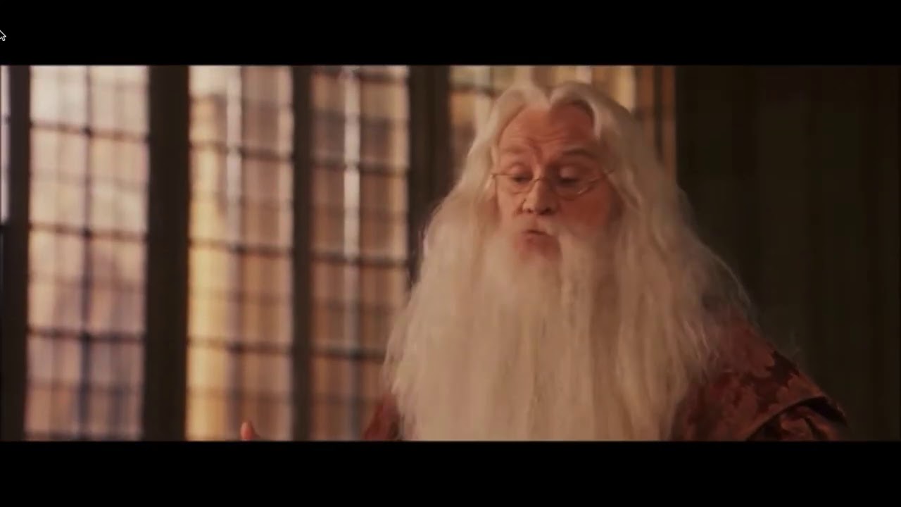 Dumbledore Eats Water - YouTube